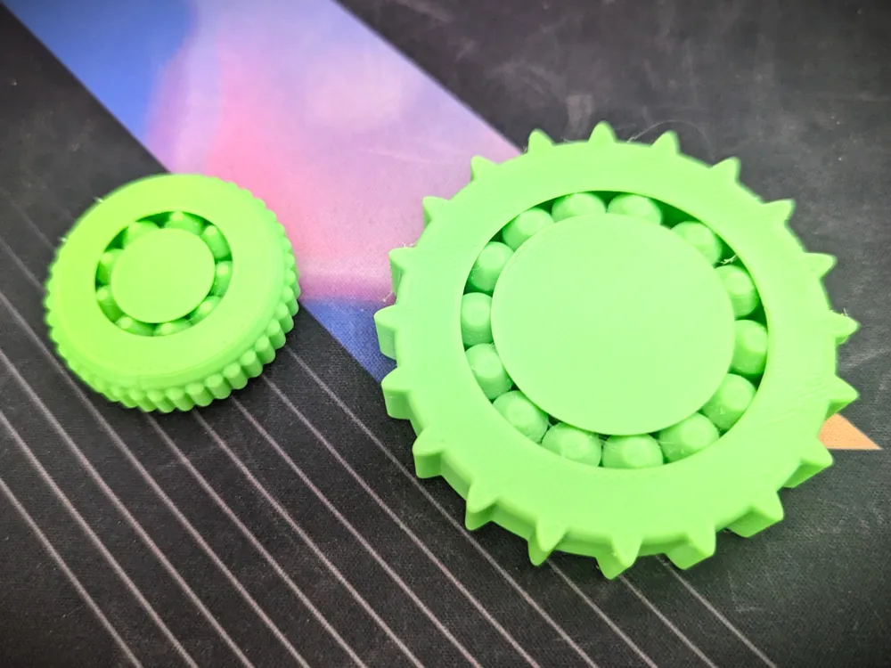 Fidget Barrel Bearing print in place by Preischl 3D - MakerWorld