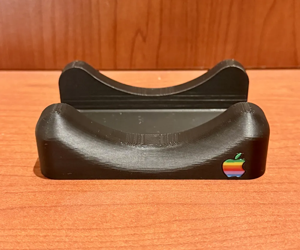 Mac mini M4 Vertical Stand V2 - Free 3D Print Model - MakerWorld