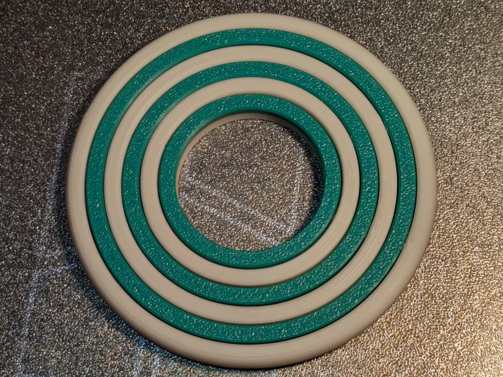 Gyro Spinner 6 ring by Steve Bickle - MakerWorld