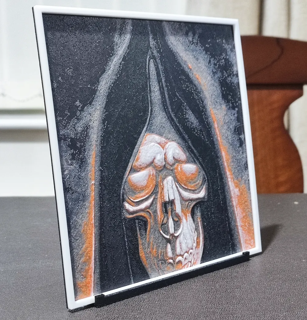 Bill Door - Reaper Man - HueForge 4 Color by BoDad - MakerWorld