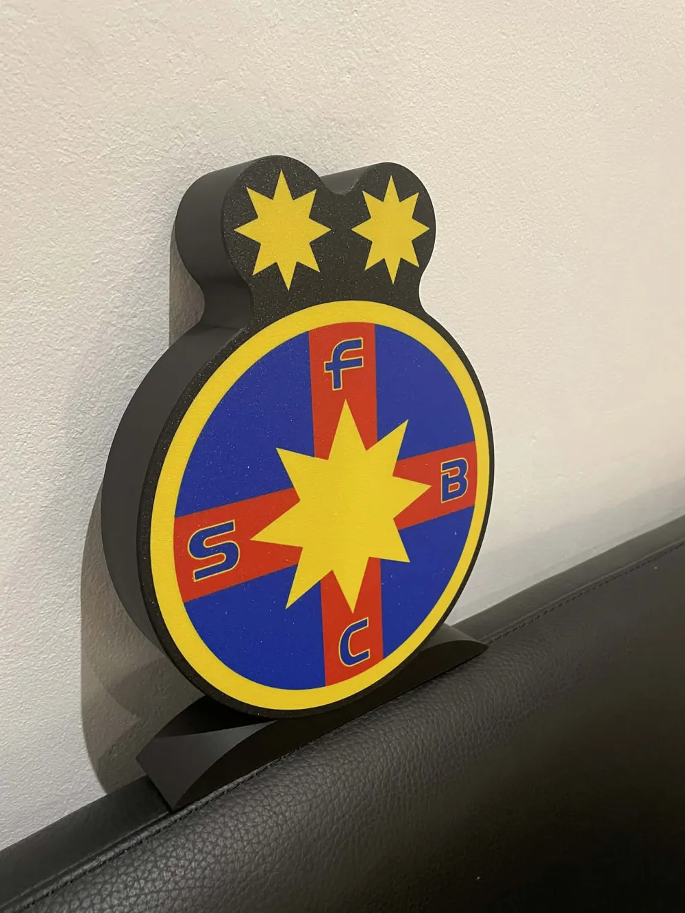 FCSB Bucharest - Steaua Bucharest - Light Box Lamp - Free 3D Print ...