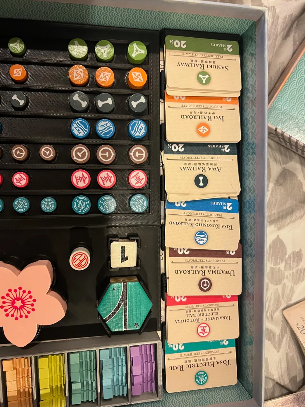 Shikoku 1889 Board Game Insert - Free 3D Print Model - MakerWorld