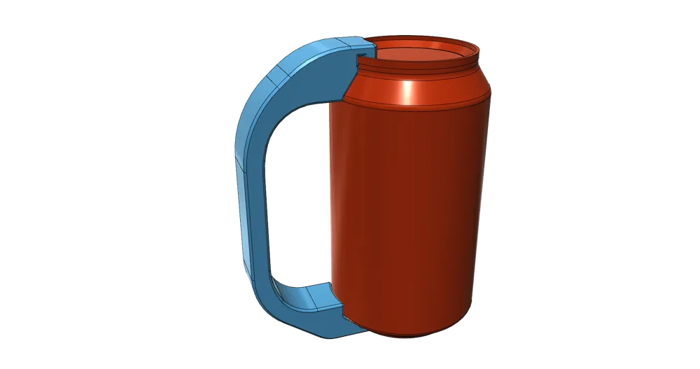 350ml soda can attach handle by saltmania MakerWorld: Download Free 3D ...