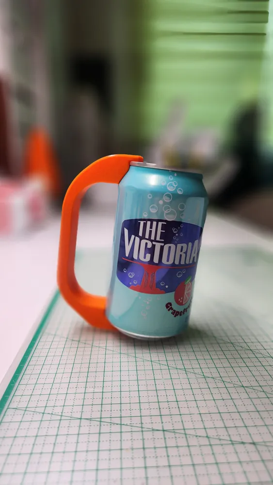 350ml soda can attach handle by saltmania MakerWorld: Download Free 3D ...