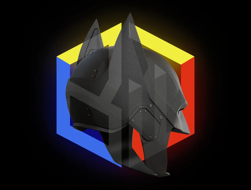 Batman 2022 Concept Helmet - Free 3D Print Model - MakerWorld