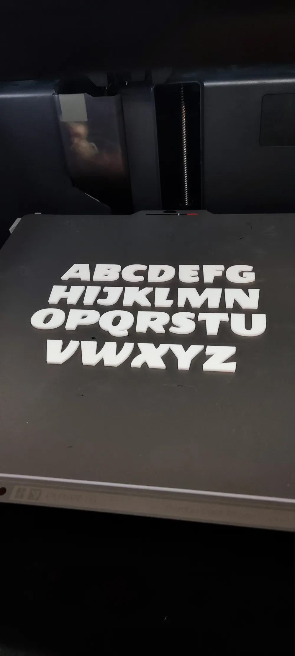 Alphabet - A to Z - or any text in any font ! - Free 3D Print Model ...