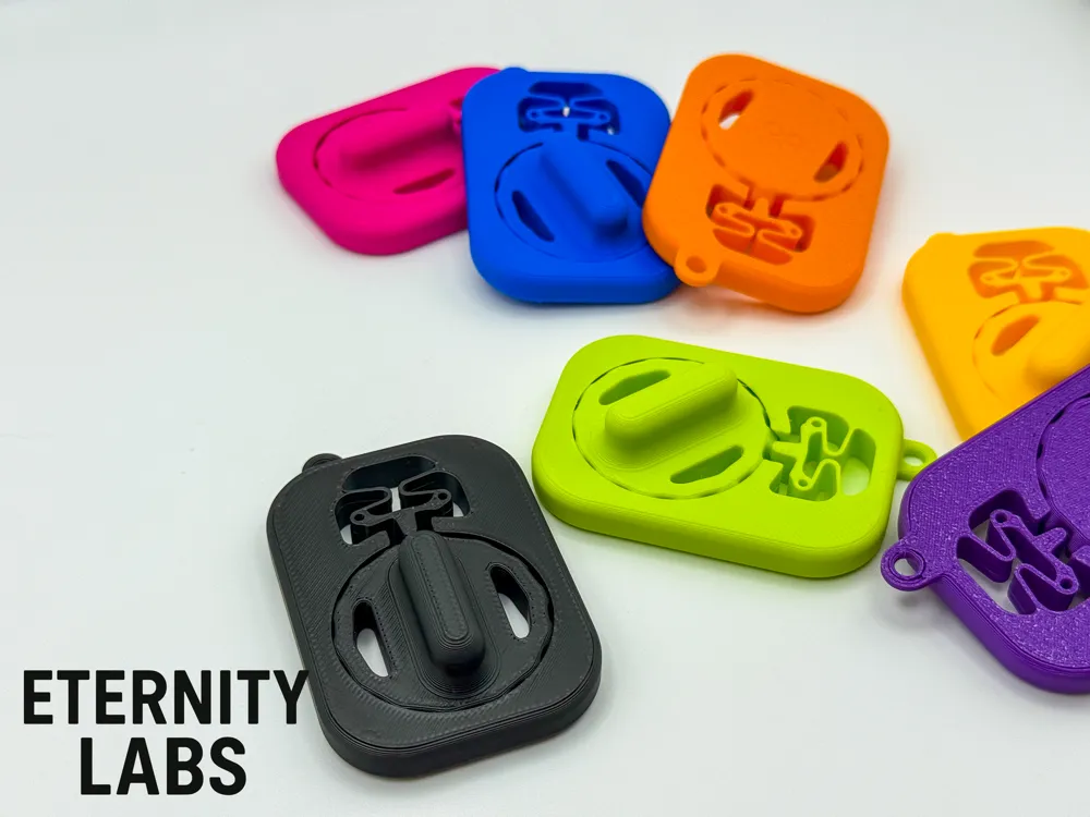 Knob Clicker Fidget - Print in Place by Eternity Labs MakerWorld ...