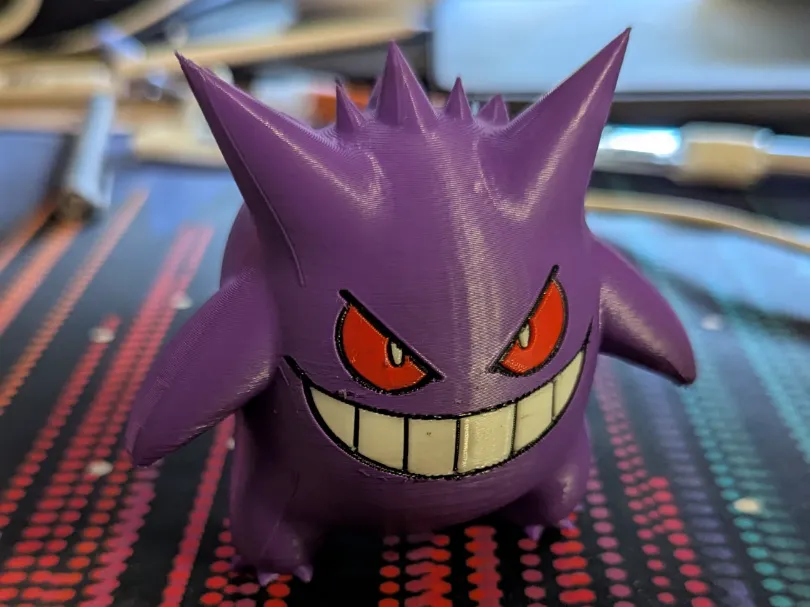 Pokemon Gengar Multicolor Remixed by stumpagness - MakerWorld
