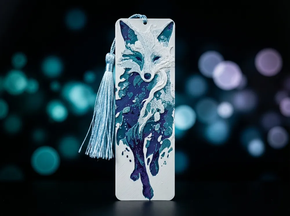 The Quiet Runner Fox · Bookmark - Free 3D Print Model - MakerWorld