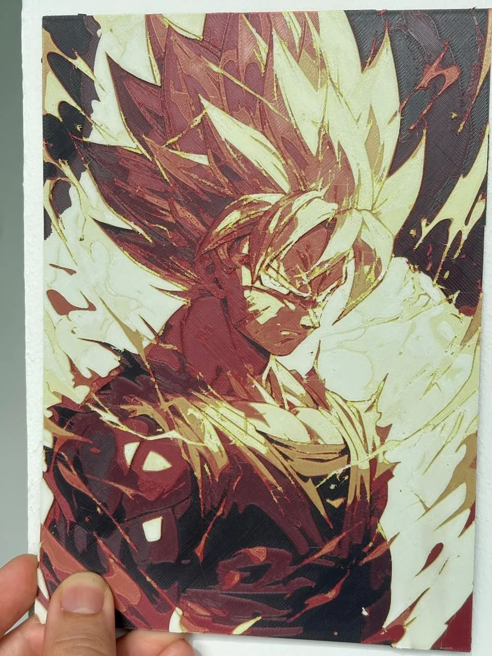 Goku Super Saiyan 2 (4 colors) by 90's guy - MakerWorld
