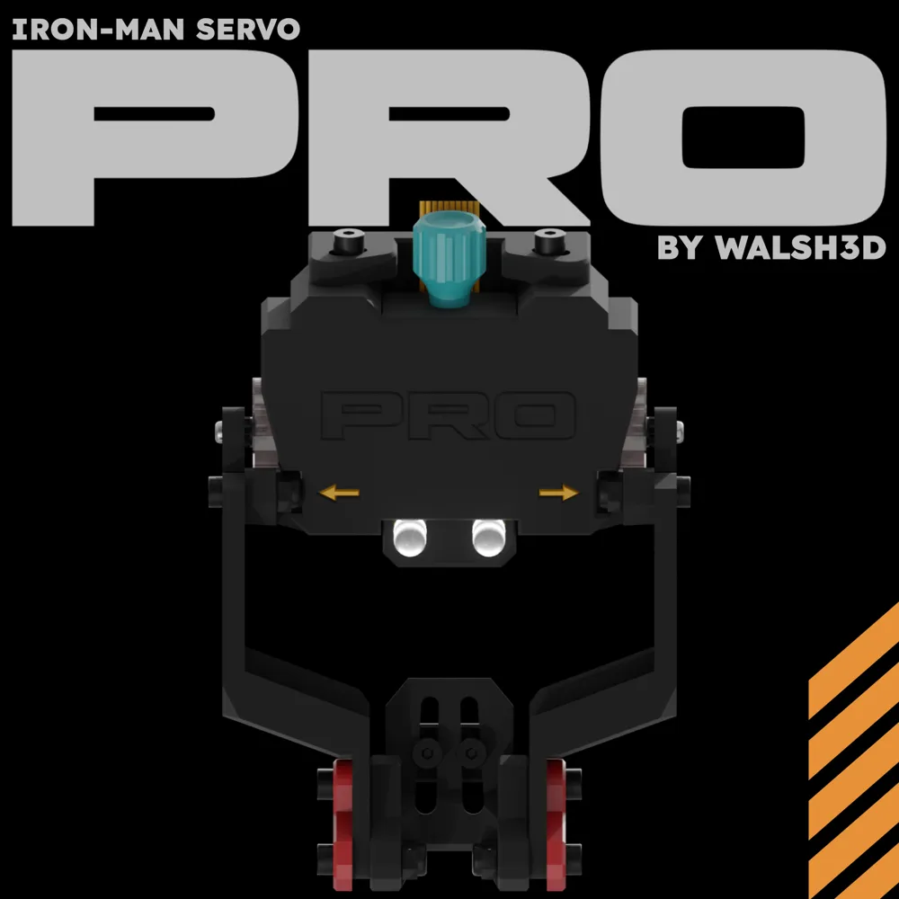 WALSH3D "IRON-MAN SERVO PRO" ALL-IN-ONE KIT - Free 3D Print Model ...
