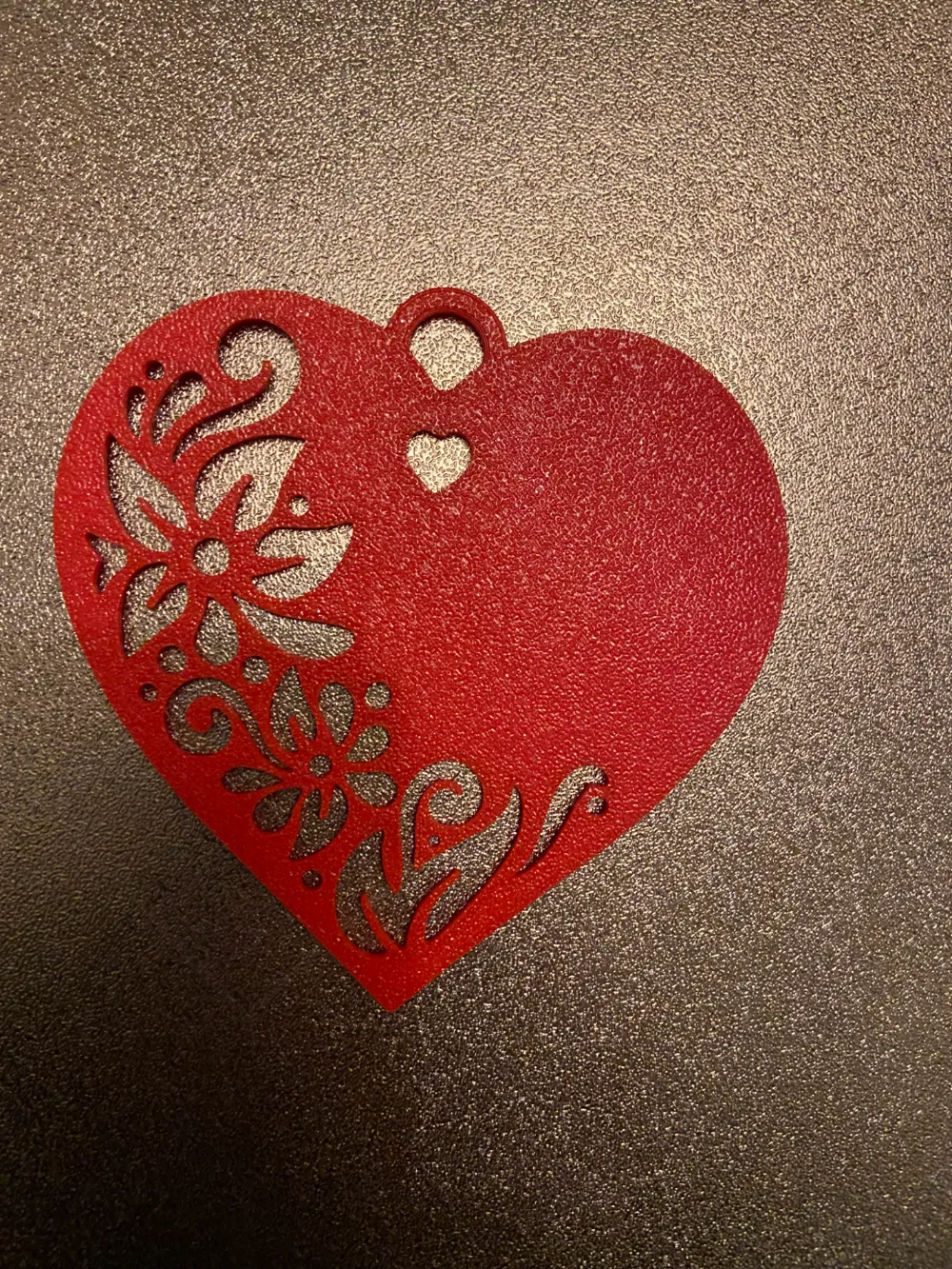 Décoration de Noël en forme de cœur - Modèle d'Impression 3D Gratuit ...