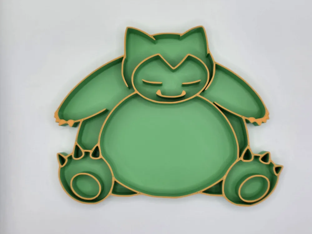 Snorlax Tray Sensory Fill Shape Play Toy Fun by Merilno3D MakerWorld ...