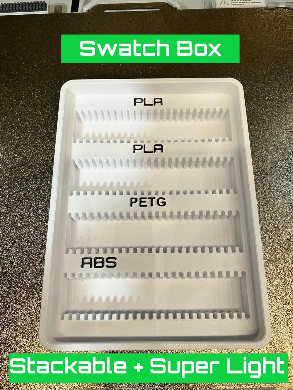 Swatch Box Stackable for Bambu Lab Filaments Remixed by RaGo_awesome ...