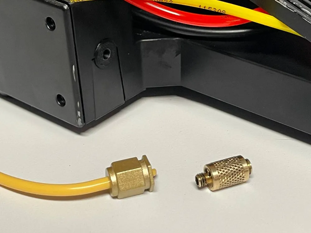 Haslab Trap - Legris Knurled Fitting Adapter by SuperNintendad - MakerWorld