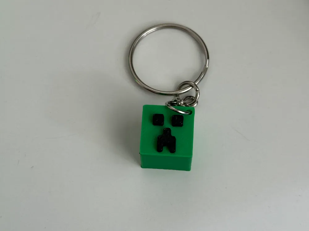 Minecraft Creeper keychain by ShadowTouch - MakerWorld