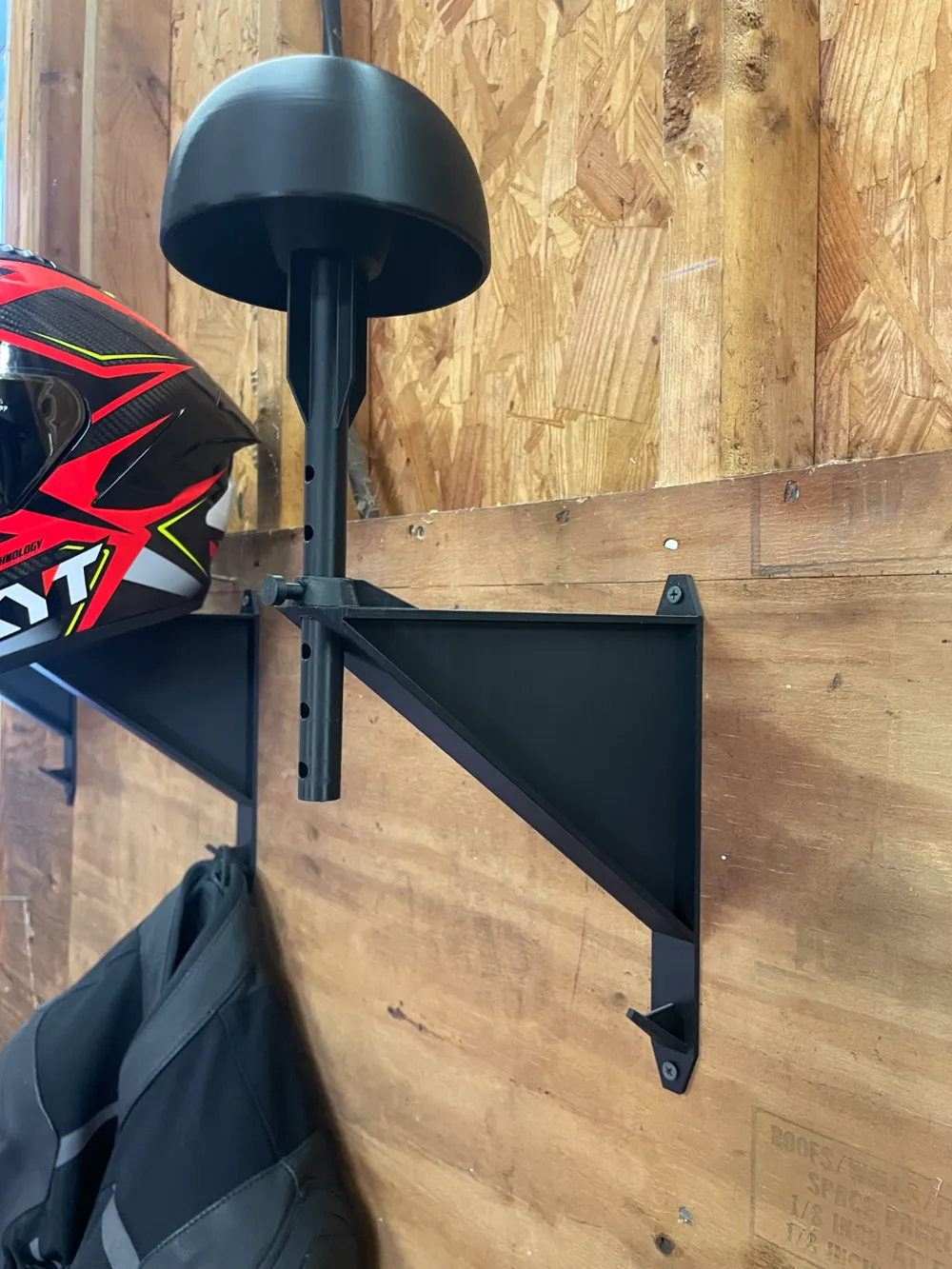 Motorcycle Helmet & Jacket Wall Mount/Display by TheoriesIn3D ...
