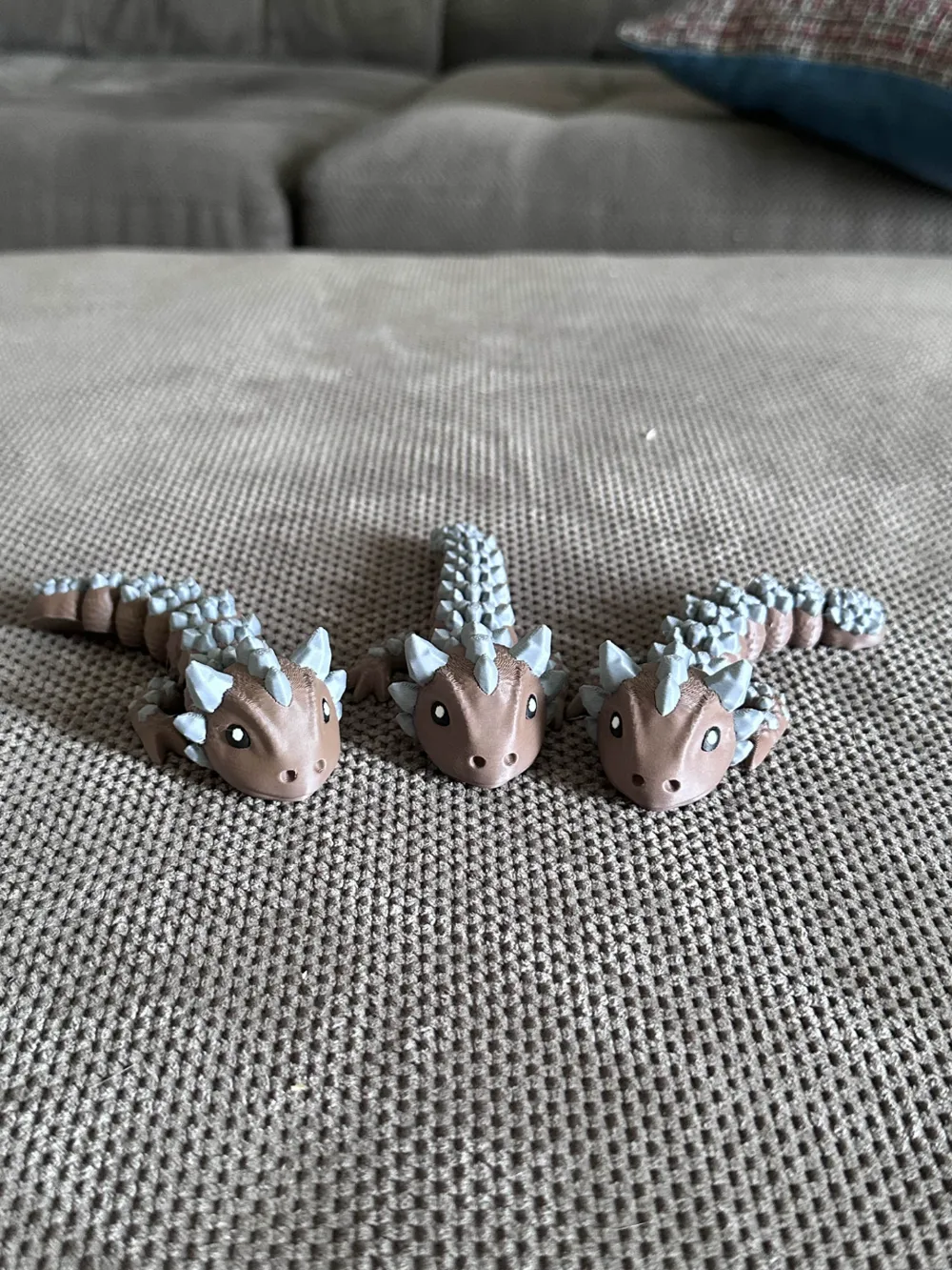 Articulated Rock Baby Dragon by Vixvvo3D - MakerWorld