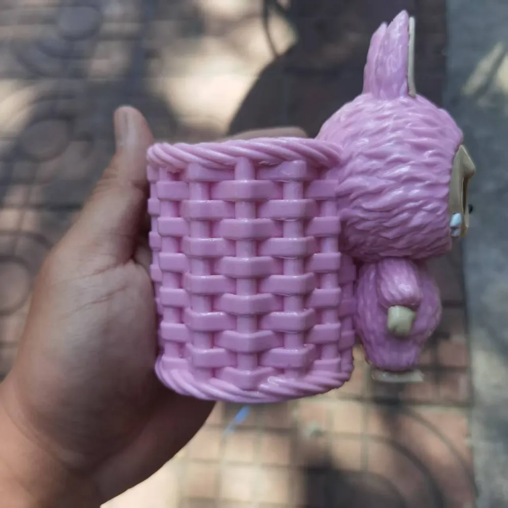 Labubu Bamboo Basket Weaving Frame Pen Holder Remixed by user ...