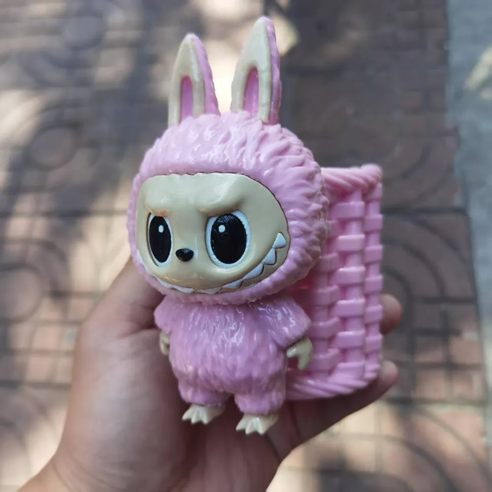 Labubu Bamboo Basket Weaving Frame Pen Holder Remixed by user ...