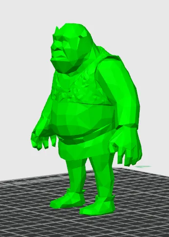 Low poly Shrek by Porkable_3D - MakerWorld