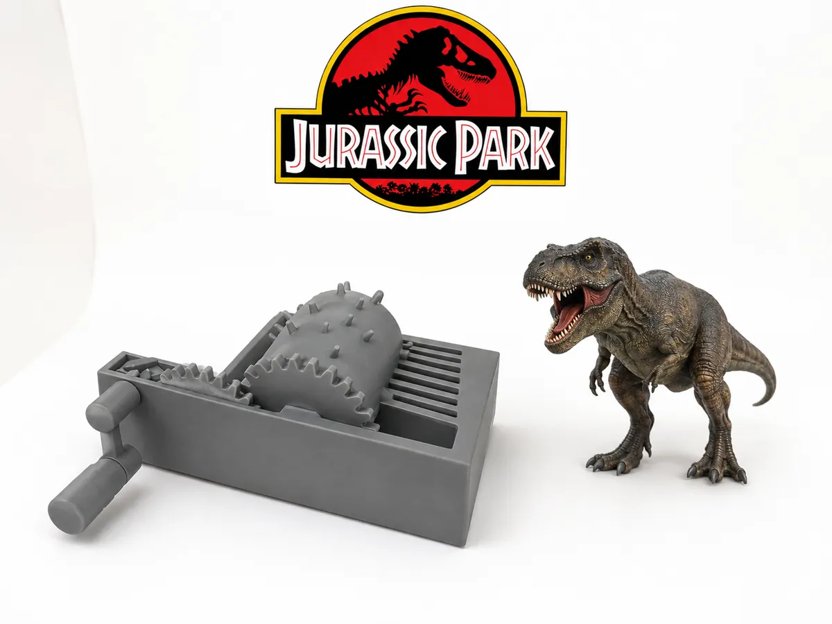 "Jurassic Park - theme song" Music box - Free 3D Print Model - MakerWorld