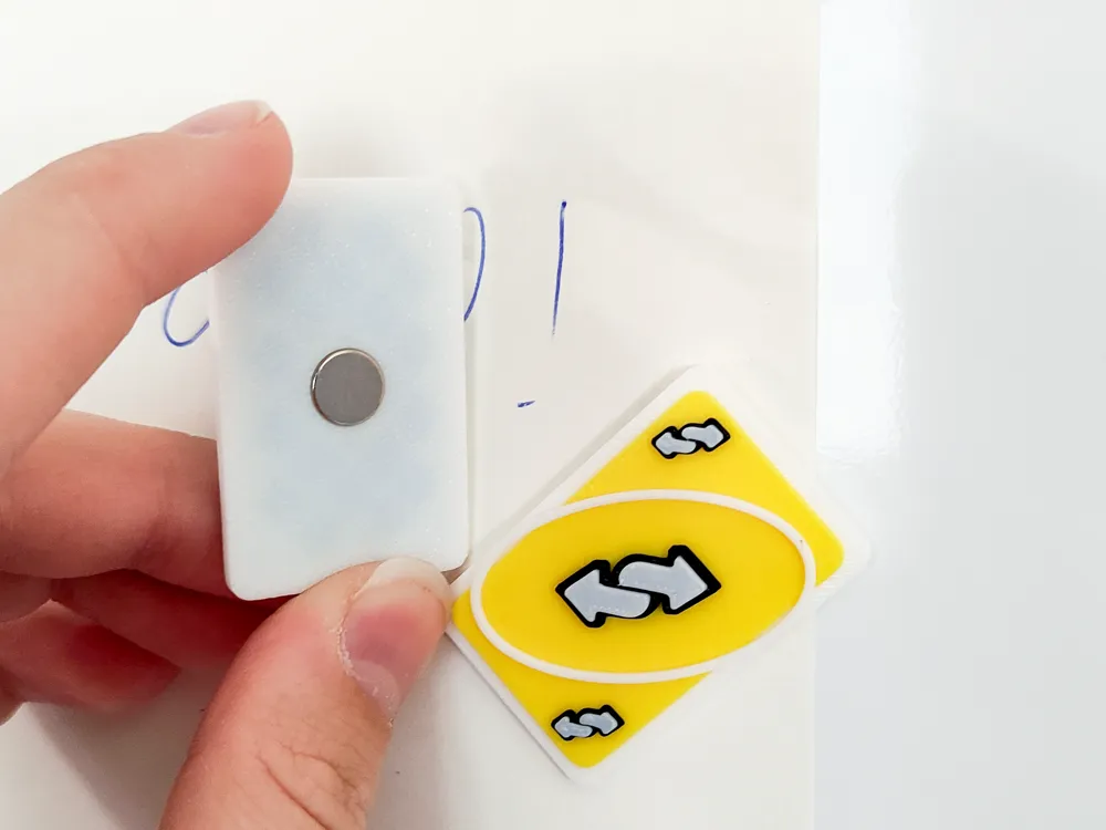uno reverse card fridge magnet by Birbs.Cosplay MakerWorld: Download ...