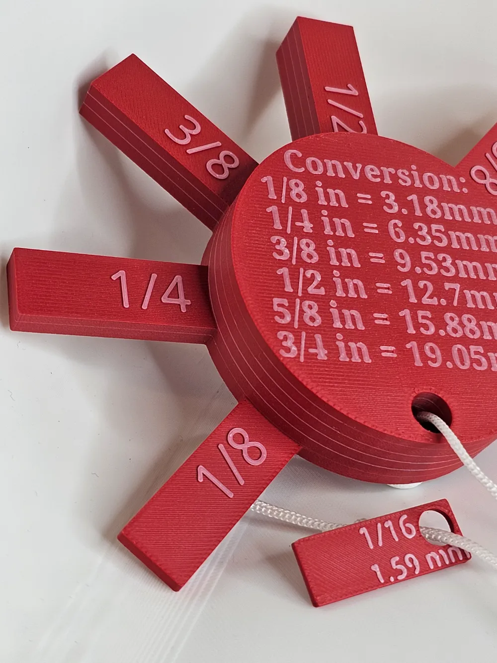 Gap Tester - Spaces from 1/16 to 3/4 of an inch by CryoSlang MakerWorld ...