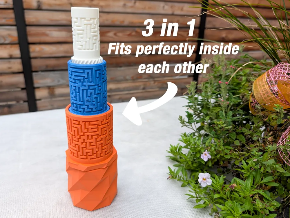 Maze Puzzle Box - Low Poly design - Free 3D Print Model - MakerWorld