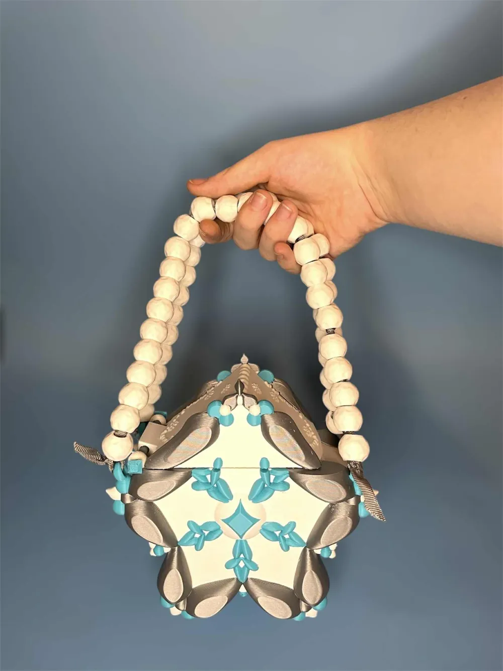 Snowflake Bag~ Fully Functional Xmas Purse - Free 3D Print Model ...