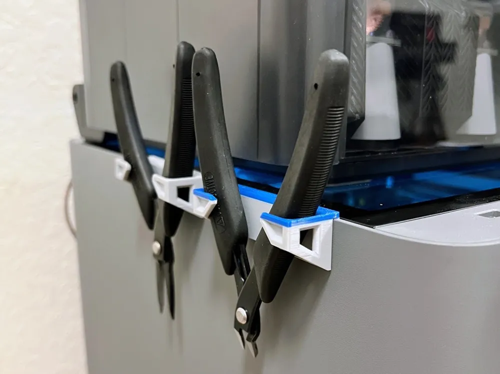Bambu X2D/P2S/P1S Snips & Pliers Holder - Free 3D Print Model - MakerWorld