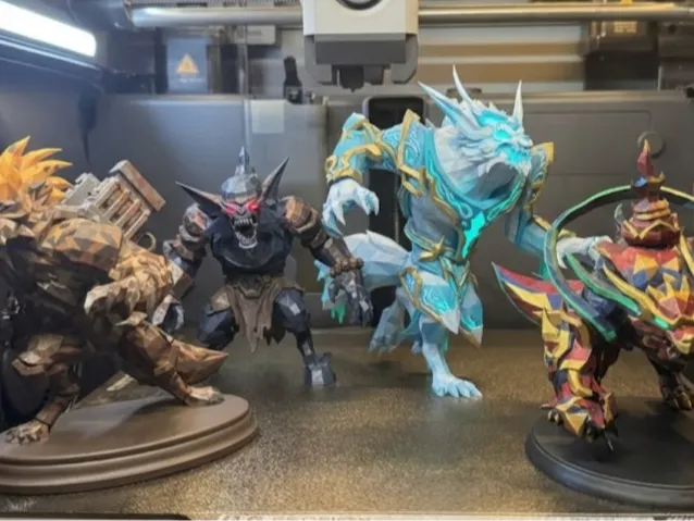 Warwick Low Poly Collection - League of Legends - Free 3D Print Model ...