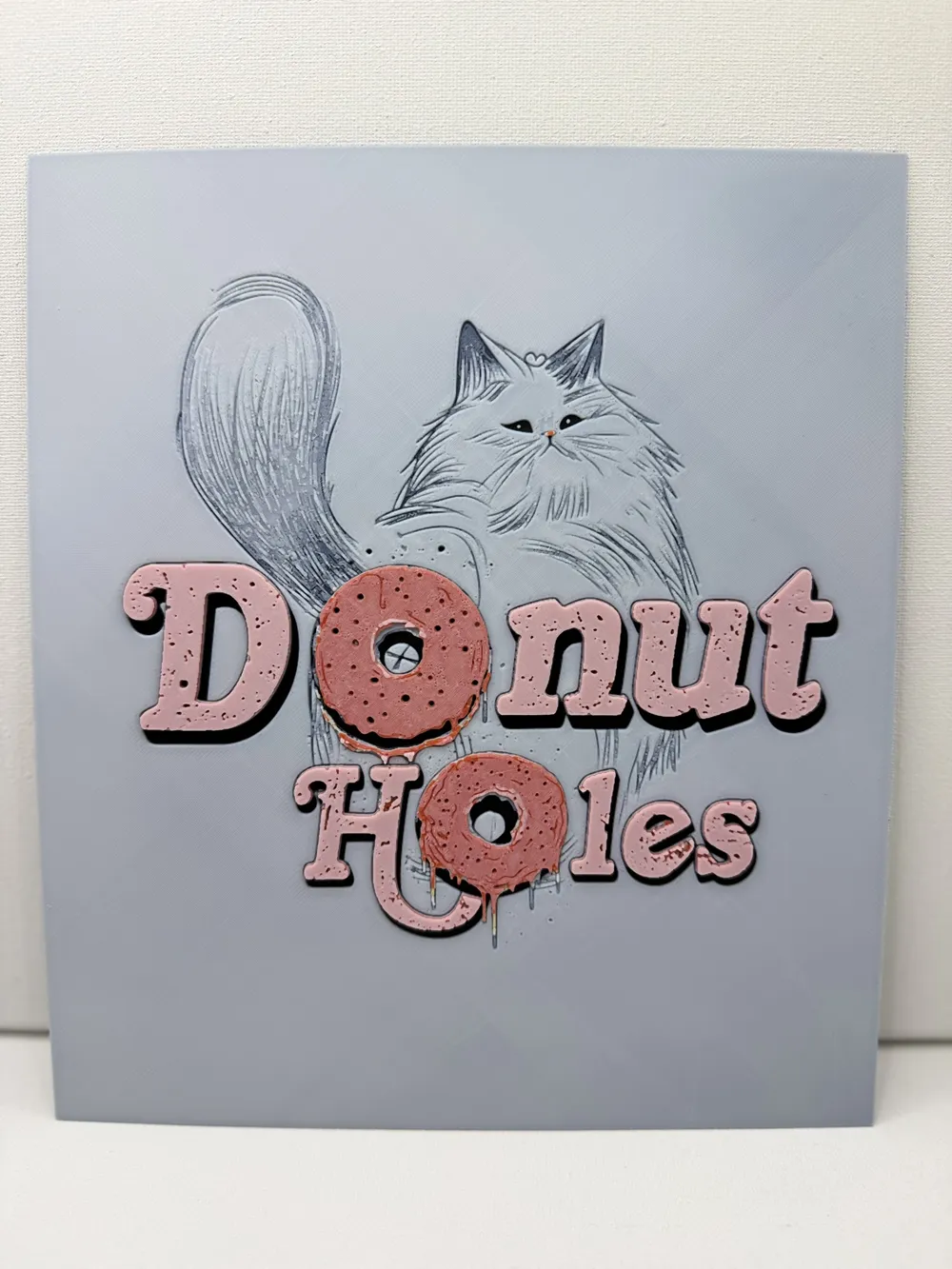 Princess Donut Fan Club - Hueforge - Free 3D Print Model - MakerWorld