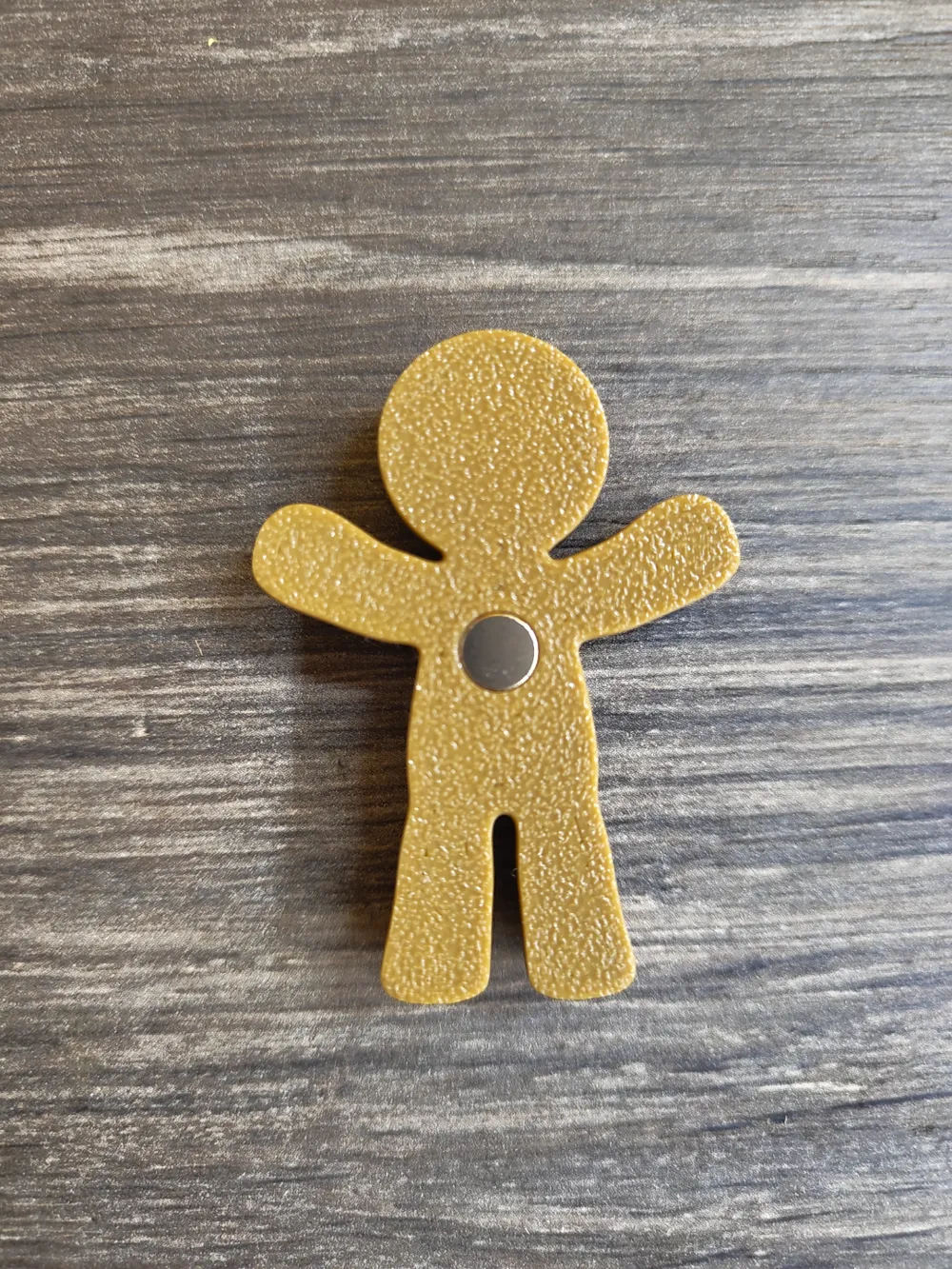 Gingerbread man magnet by keithcroston - MakerWorld