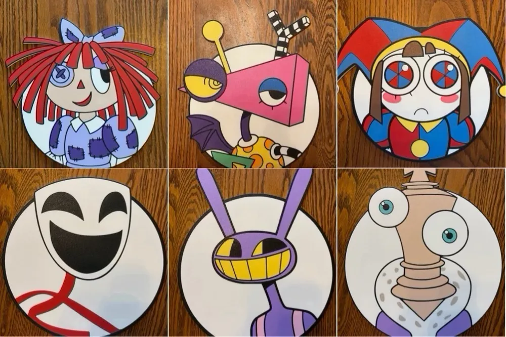 Pomni door sign from The Amazing Digital Circus - Free 3D Print Model ...