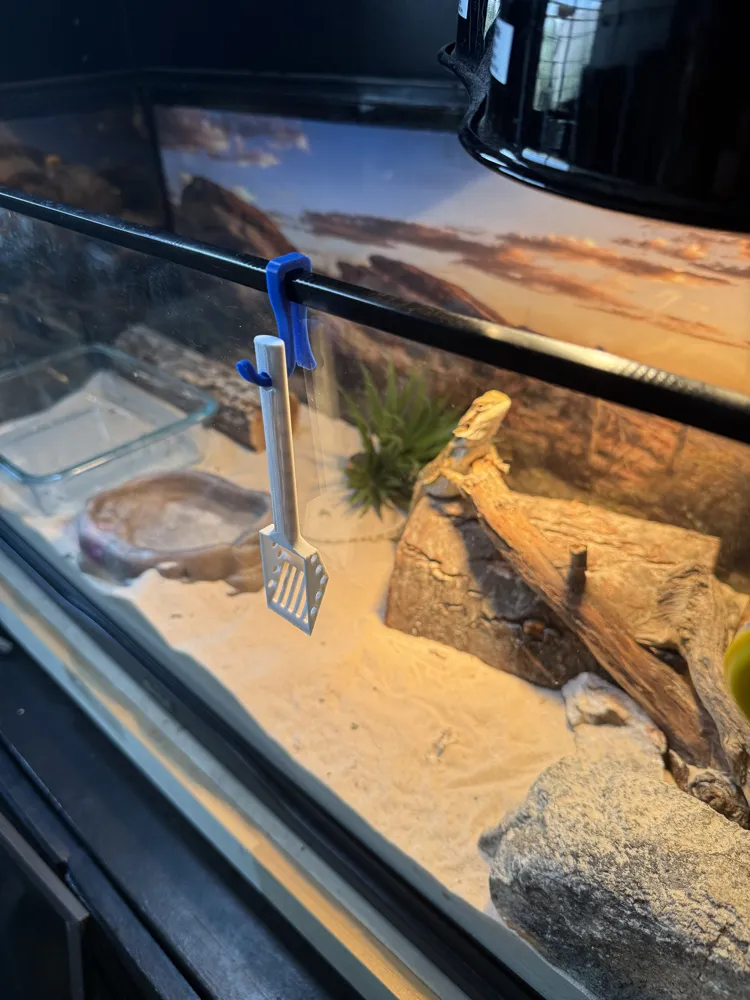 Mini Bearded Dragon Poop Scoop - Free 3D Print Model - MakerWorld