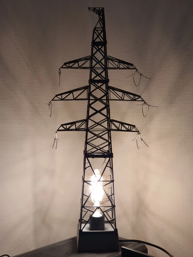 High-Voltage Tower - MakerWorld 3D Model | 3Drop