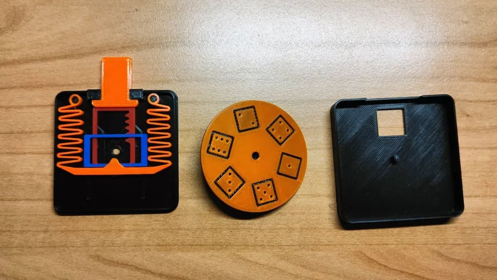 Mechanical Dice D6 and D10 by Ame MakerWorld: Download Free 3D Models