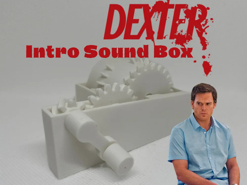 Dexter Intro Sound Box - Free 3D Print Model - MakerWorld