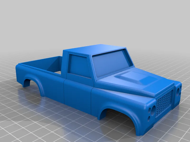 Land Rover Defender - fully 3D printable by soarpix MakerWorld ...