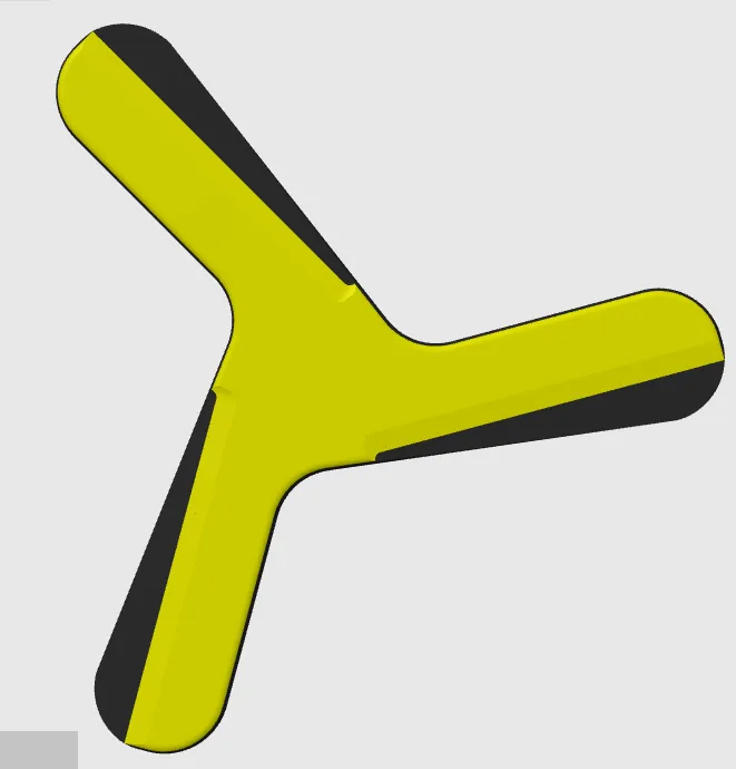 3 Blade Boomerang - Free 3D Print Model - MakerWorld