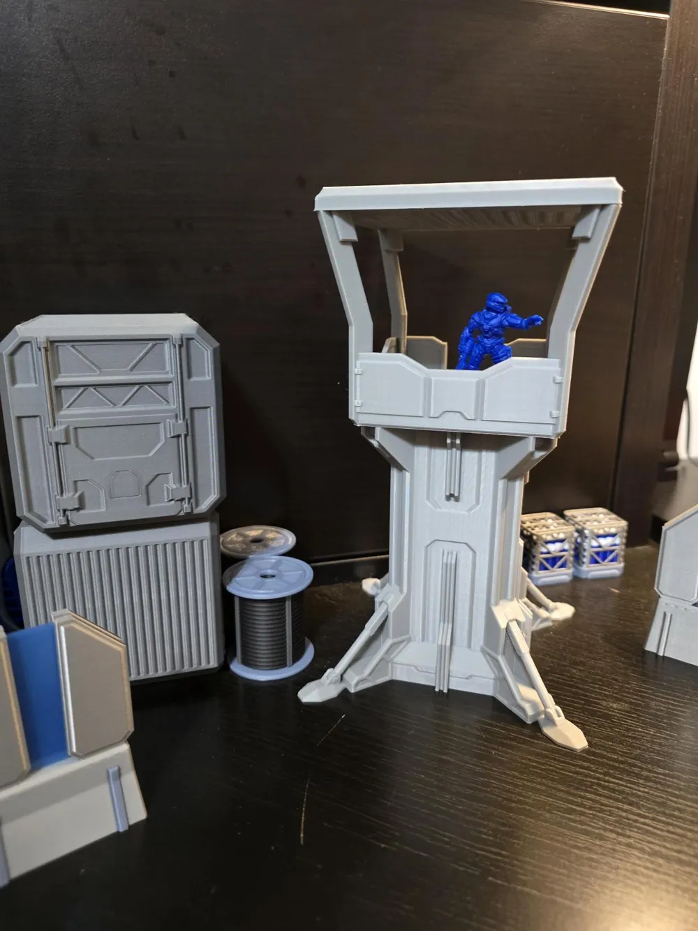 UNSC Watchtower - Free 3D Print Model - MakerWorld