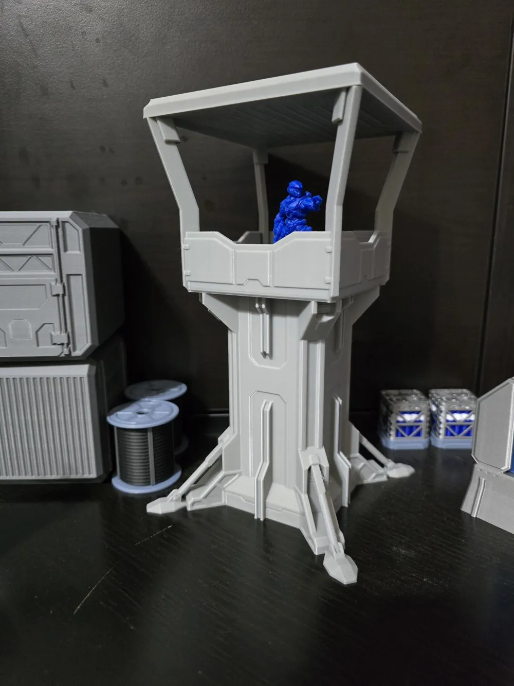 UNSC Watchtower - Free 3D Print Model - MakerWorld