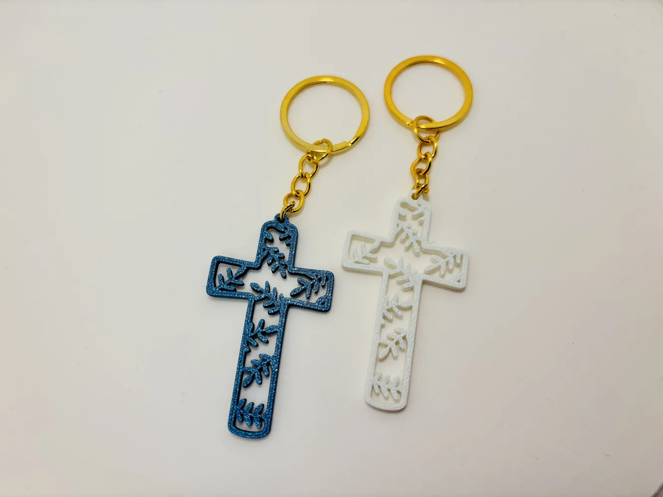 cross keychain - Free 3D Print Model - MakerWorld
