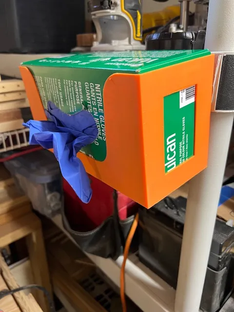 Nitrile glove holder - Free 3D Print Model - MakerWorld