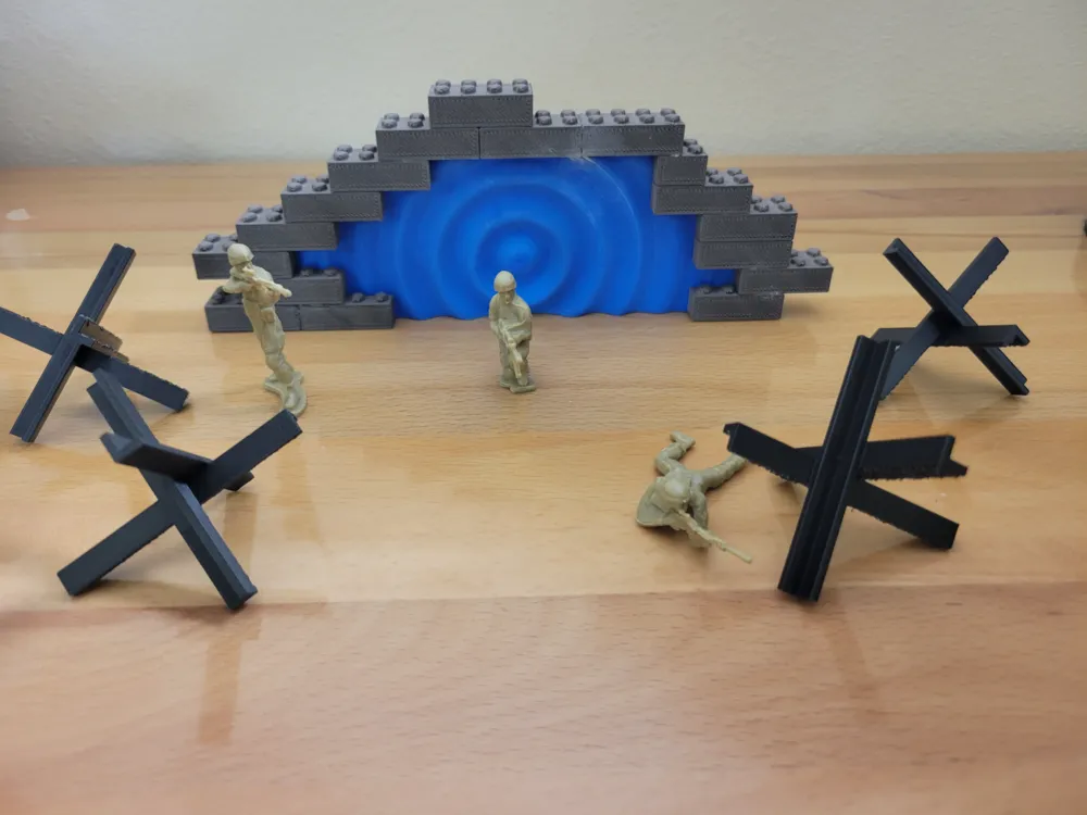 Anti Tank Hedgehog - Free 3D Print Model - MakerWorld