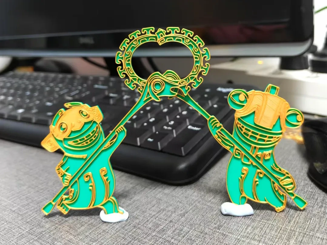 Smiling Nezha Barrier Beast Fridge Magnet by 无心汤圆 MakerWorld: Download ...