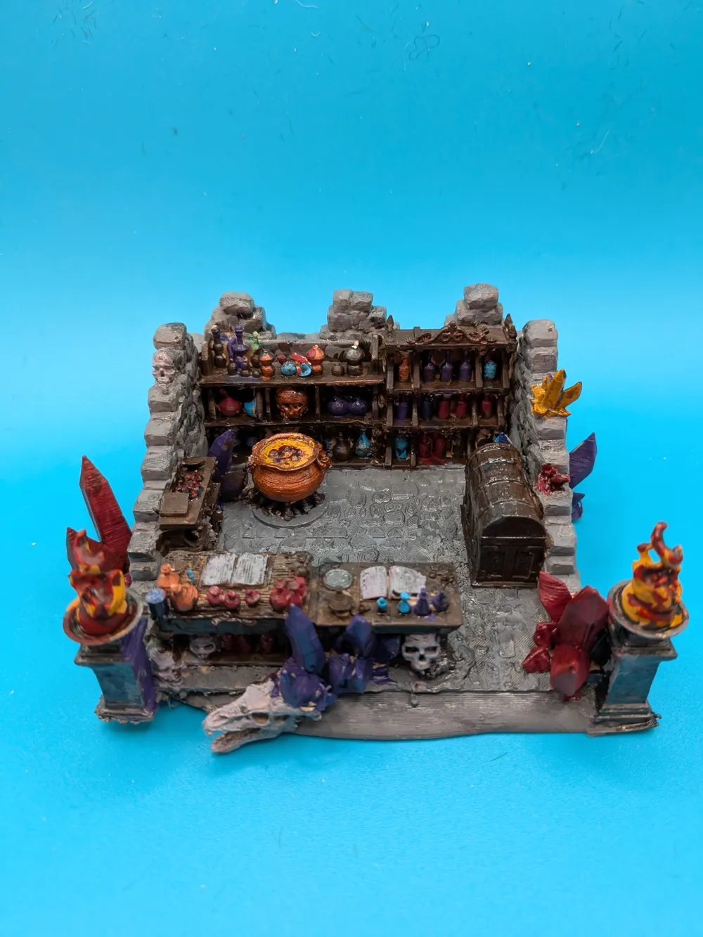 Miniature Alchemy Laboratory Diorama by StoneRock MakerWorld: Download ...