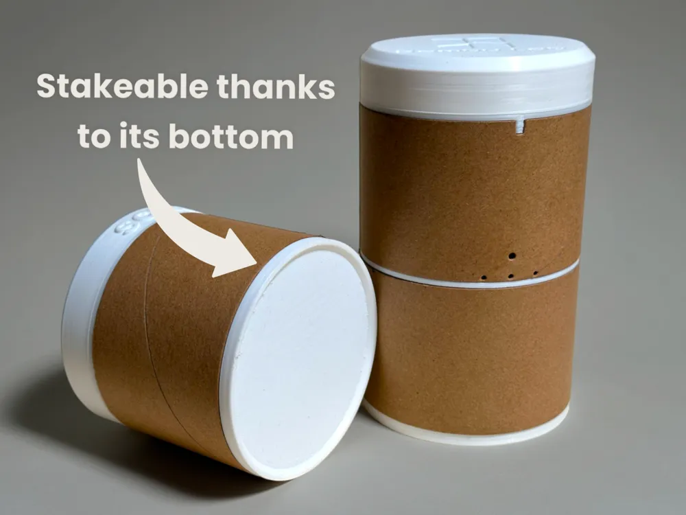 Bambu Box-Recicled Card-Box Cardboard spool refill by 3DinPlastic ...