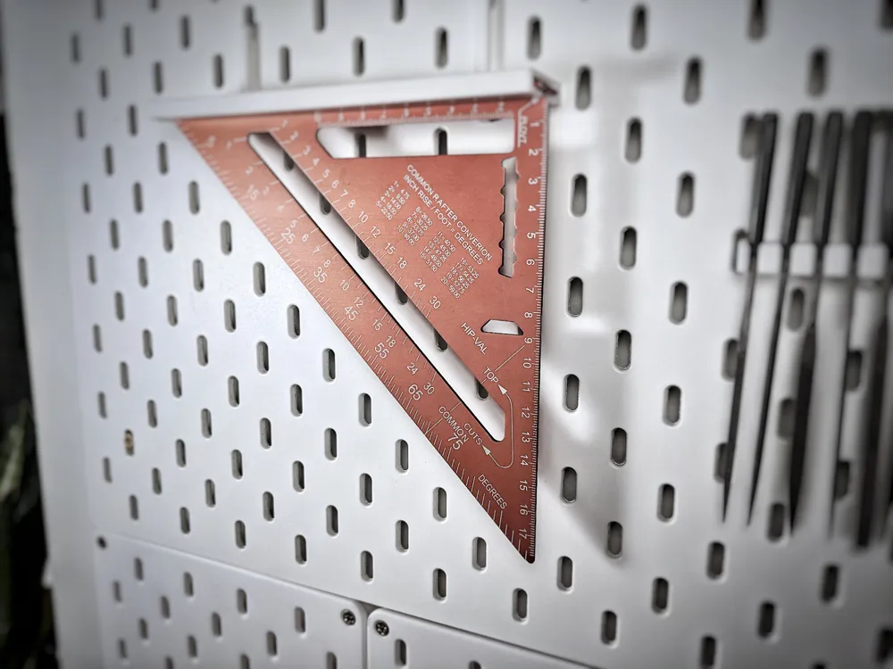 Speed Square Holder for Ikea Skadis - 2 variants by zomb MakerWorld ...
